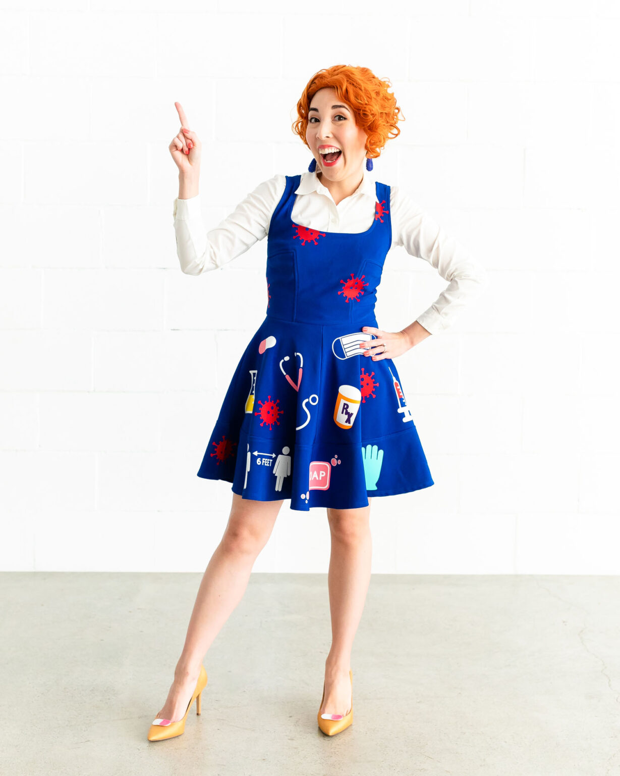 Freshly Fuji - How To Make Your Own Ms. Frizzle Costume